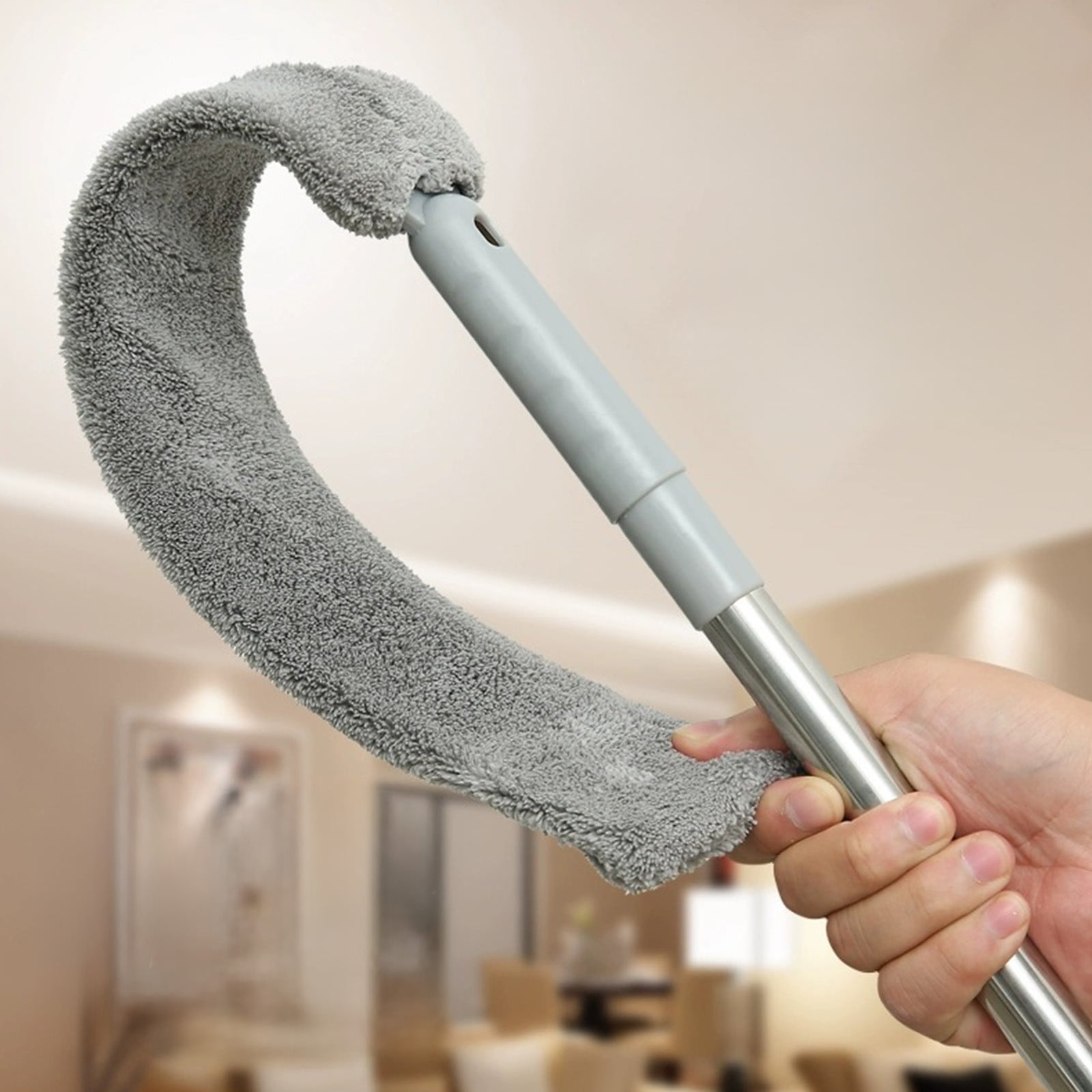 JMYHOAM Household Extended Retractable Underbed Sweeper Duster Duster ...