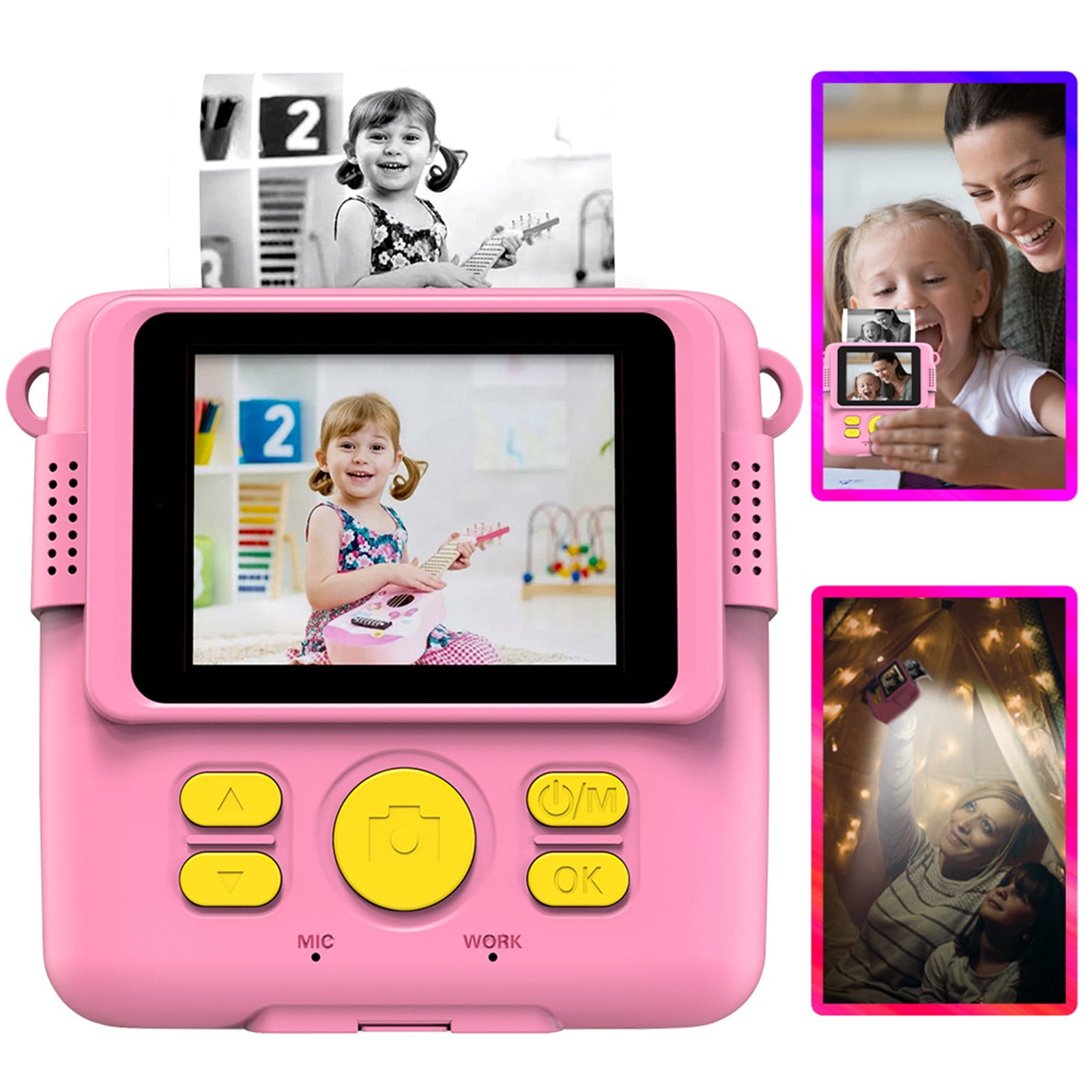 JMYHOAM Polaroids Camera Children's Thermal Printing Camera Toy DIY ...