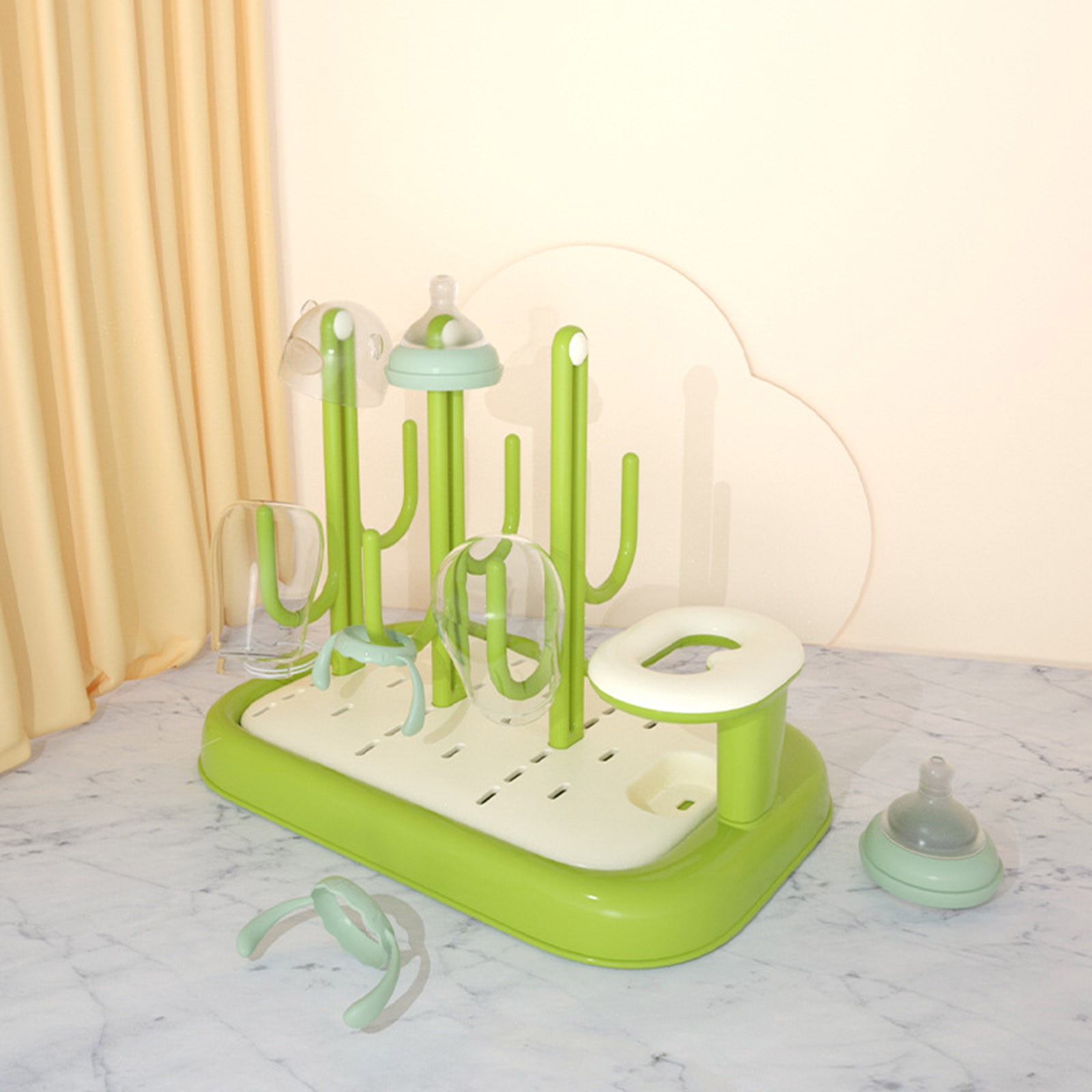 JMYHOAM Storage Bags Clothes Airer For Baby Bottles Vertical Bottle ...