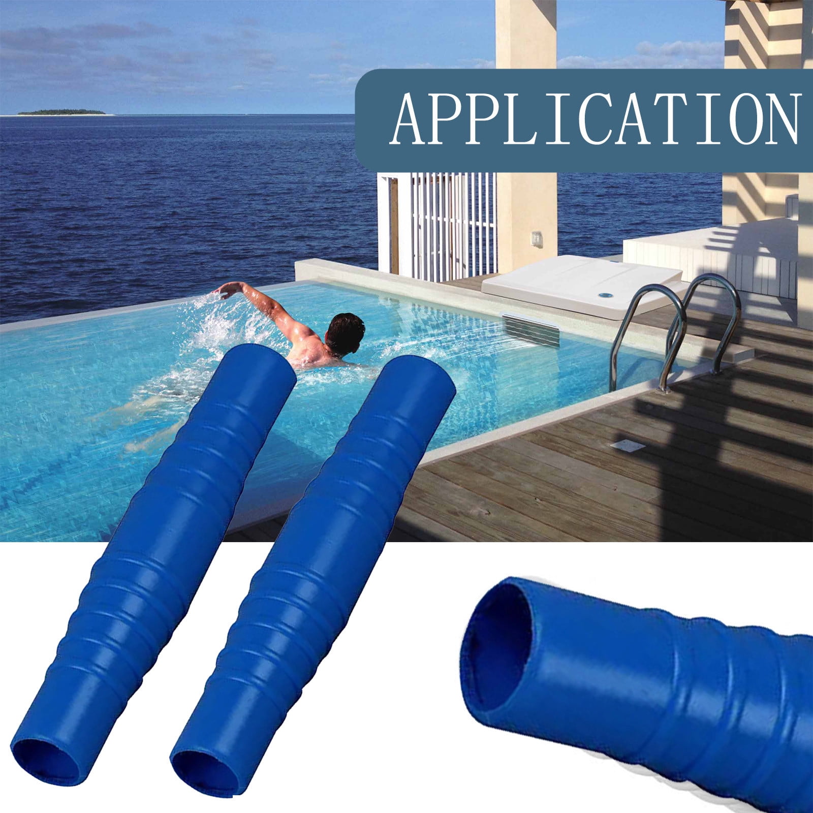 JMYHOAM Swimming Pool 1ML Floating With Rope Outdoor Floating For Spa ...