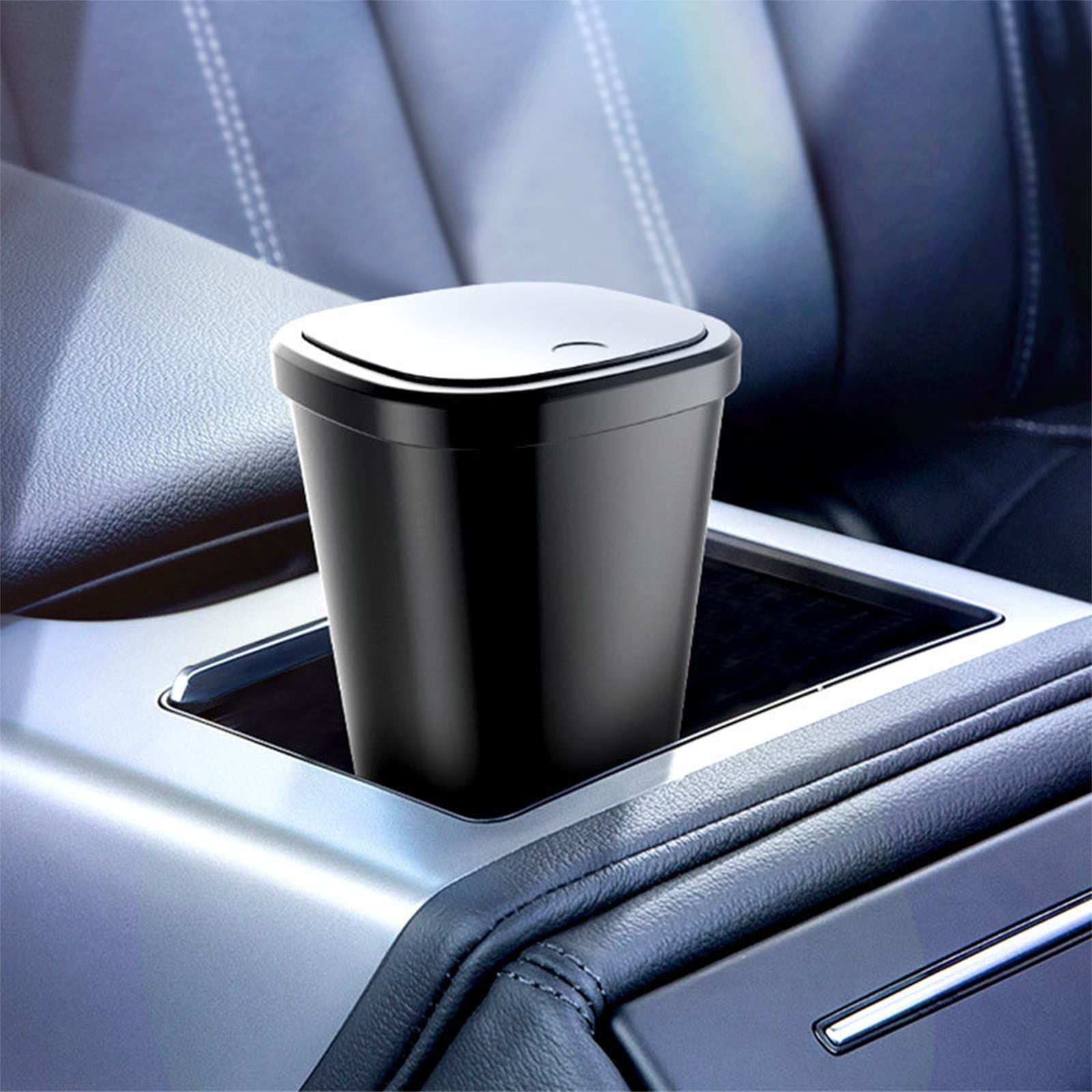 JMYHOAM Trash Can for Cars Car Mounted Garbage Bin with Cover Portable ...