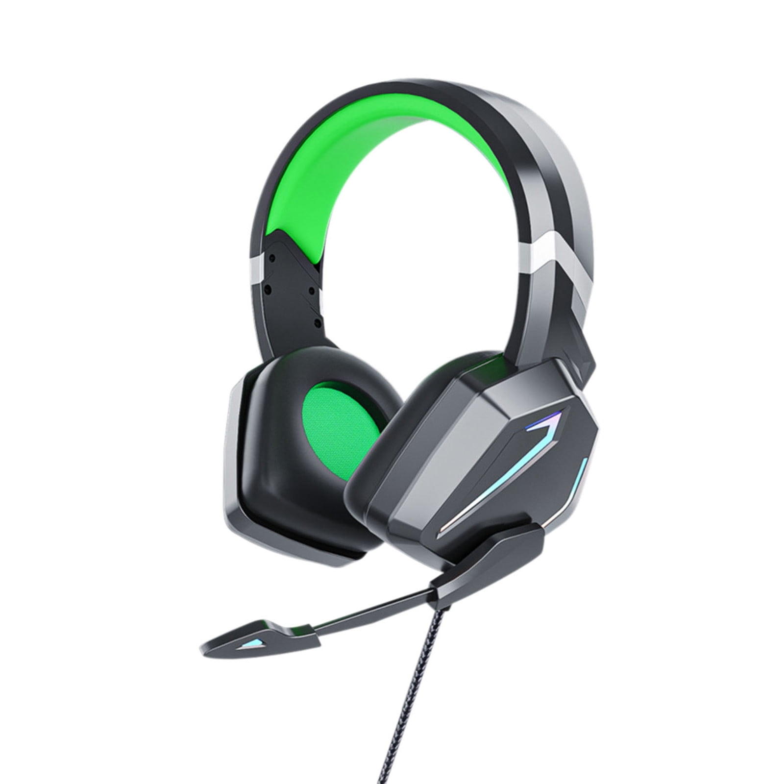 JMYHOAM Wired Gaming Headset, Lightweight Wireless Headset Large ...