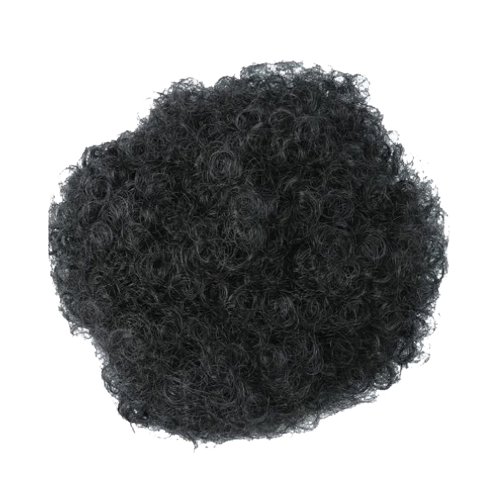 JMZSP African Drawstring Ponytail, Synthetic Curly Natural Drawstring ...