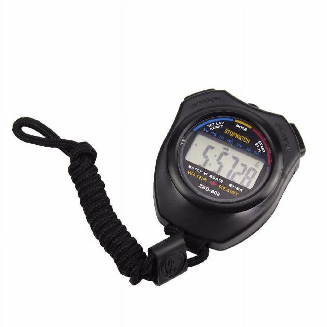 JMZSP Digital LCD Stopwatch Chronograph Timer Counter Sports Alarm ...