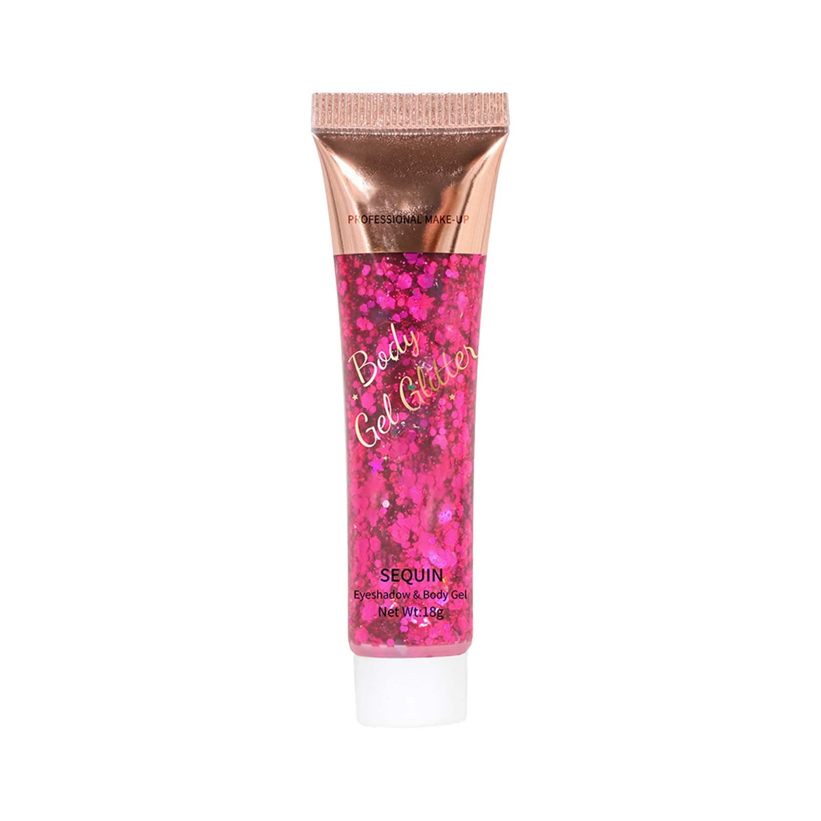 JMZSP Sky Blue Body Glitter,Teal Face Glitter Gel,Glitter Face Paint ...