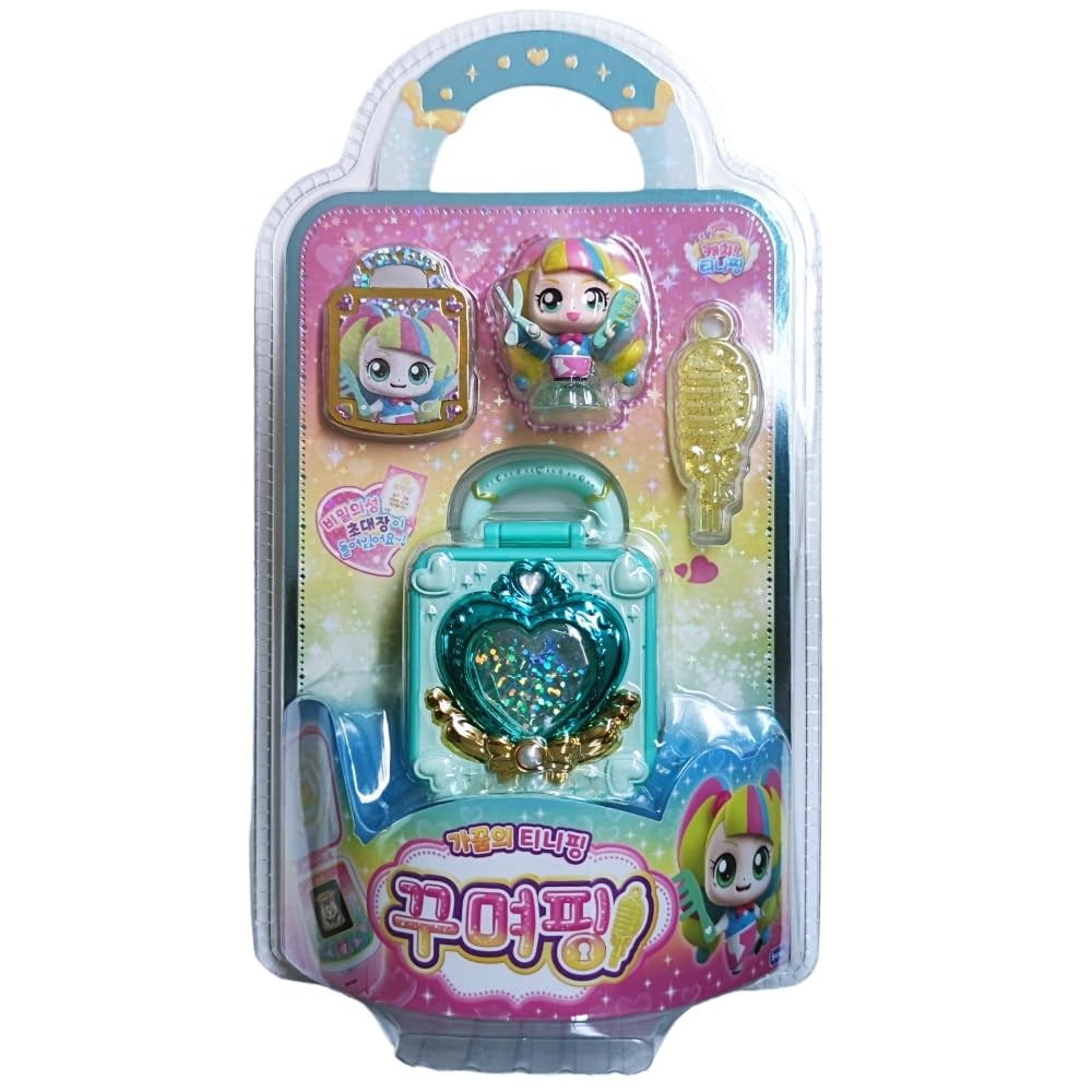 JN PLUS Catch Teenieping Figure Styleping 꾸며핑 Korean Animation 103 ...