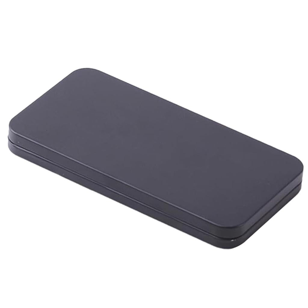 JNANEEI 1/2pcs Metal Cash Box Paper Money Sleeves Banknote Holder Cash ...