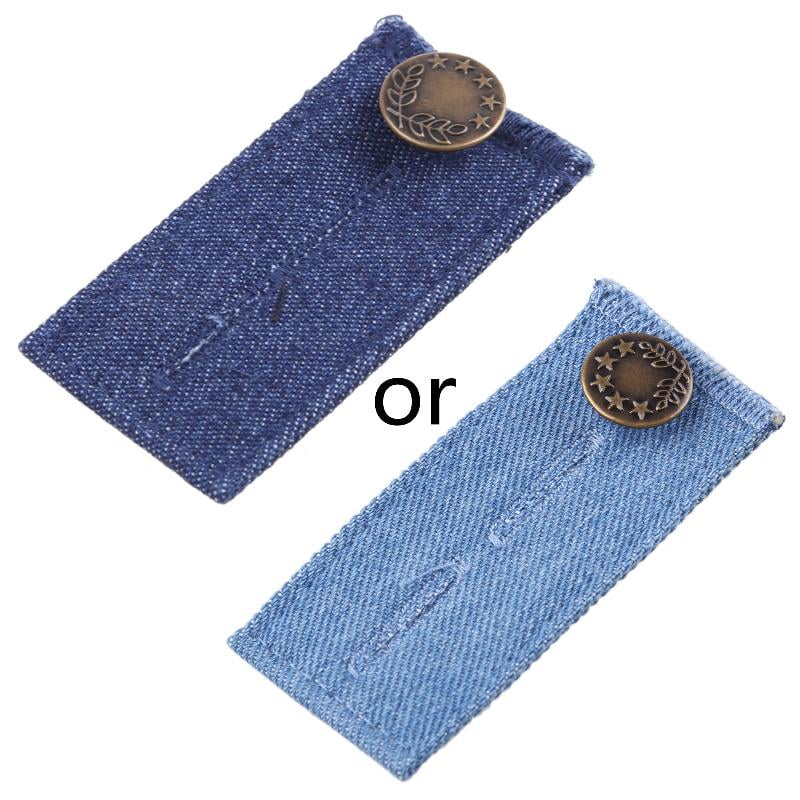 JNANEEI 1 Pack Adjustable Denim Waist Extender Button for Jeans and ...