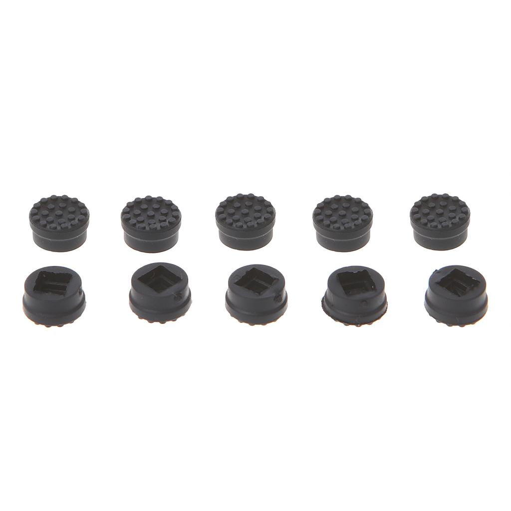 JNANEEI 10 Pack Replacement Trackpoint Cap Mouse Point Stick Nipple for Laptop Keyboard Black ...
