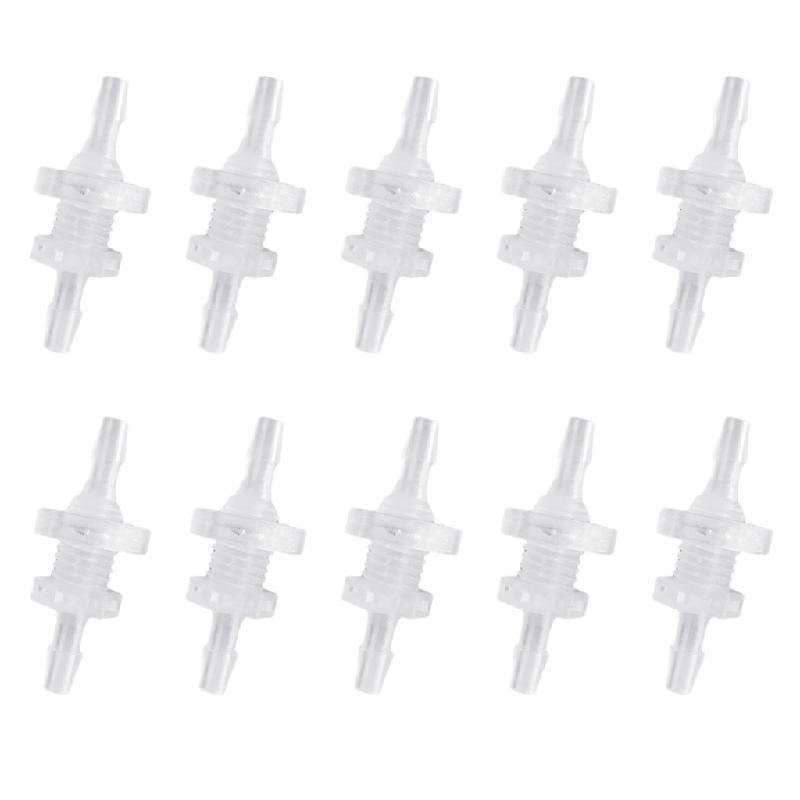 JNANEEI 10 Packs Convenient Pack Threaded Hose Barbed Bulkhead ...