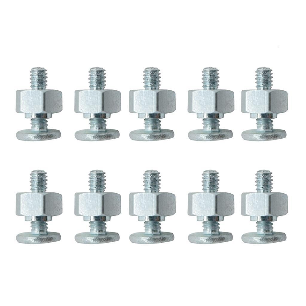 JNANEEI 10 Sets Stand Off Screw Hex Nut Mounting Kits for Motherboard ...