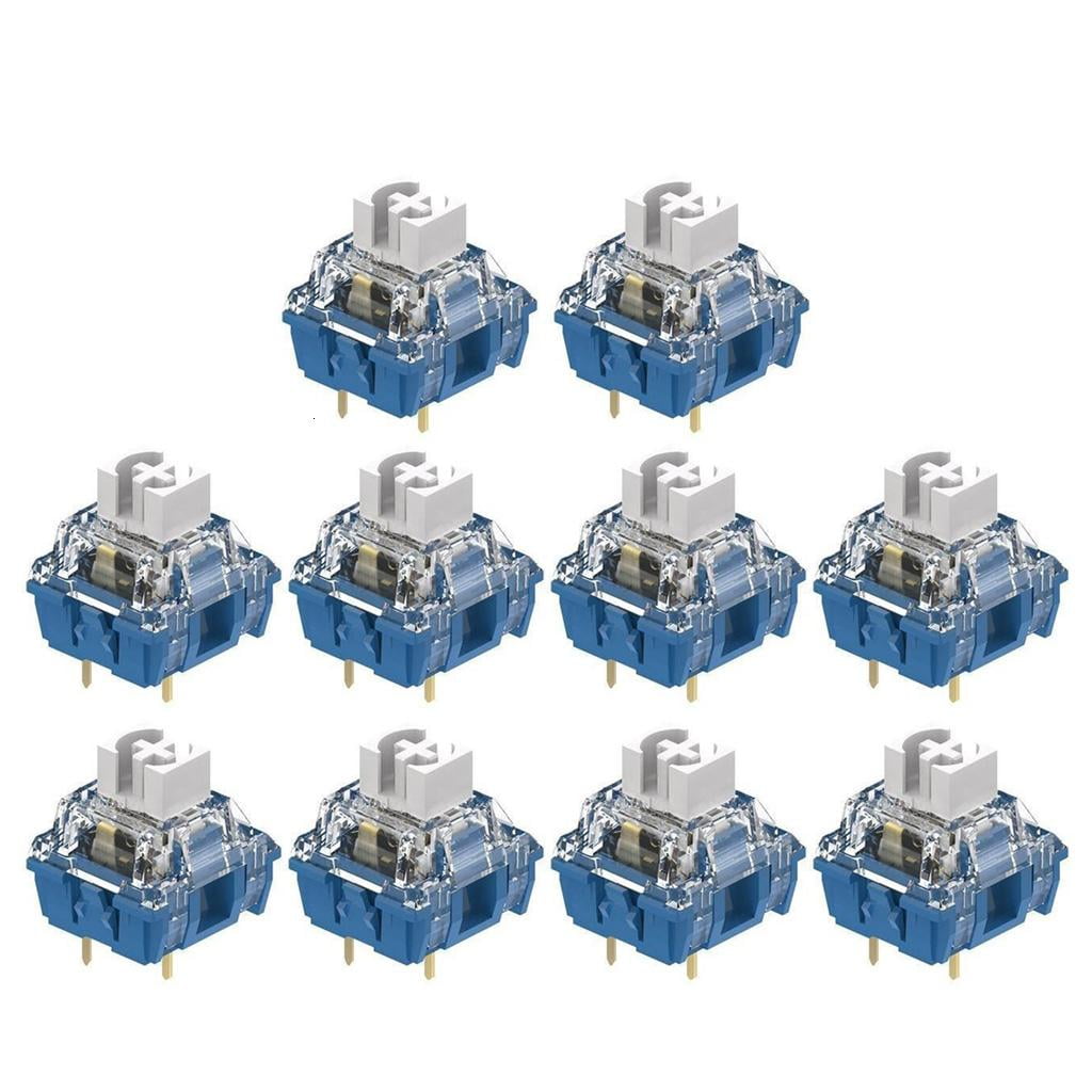 JNANEEI 10x TTC Switches for Mechanical Keyboard Linear Aixs Switch 3 ...