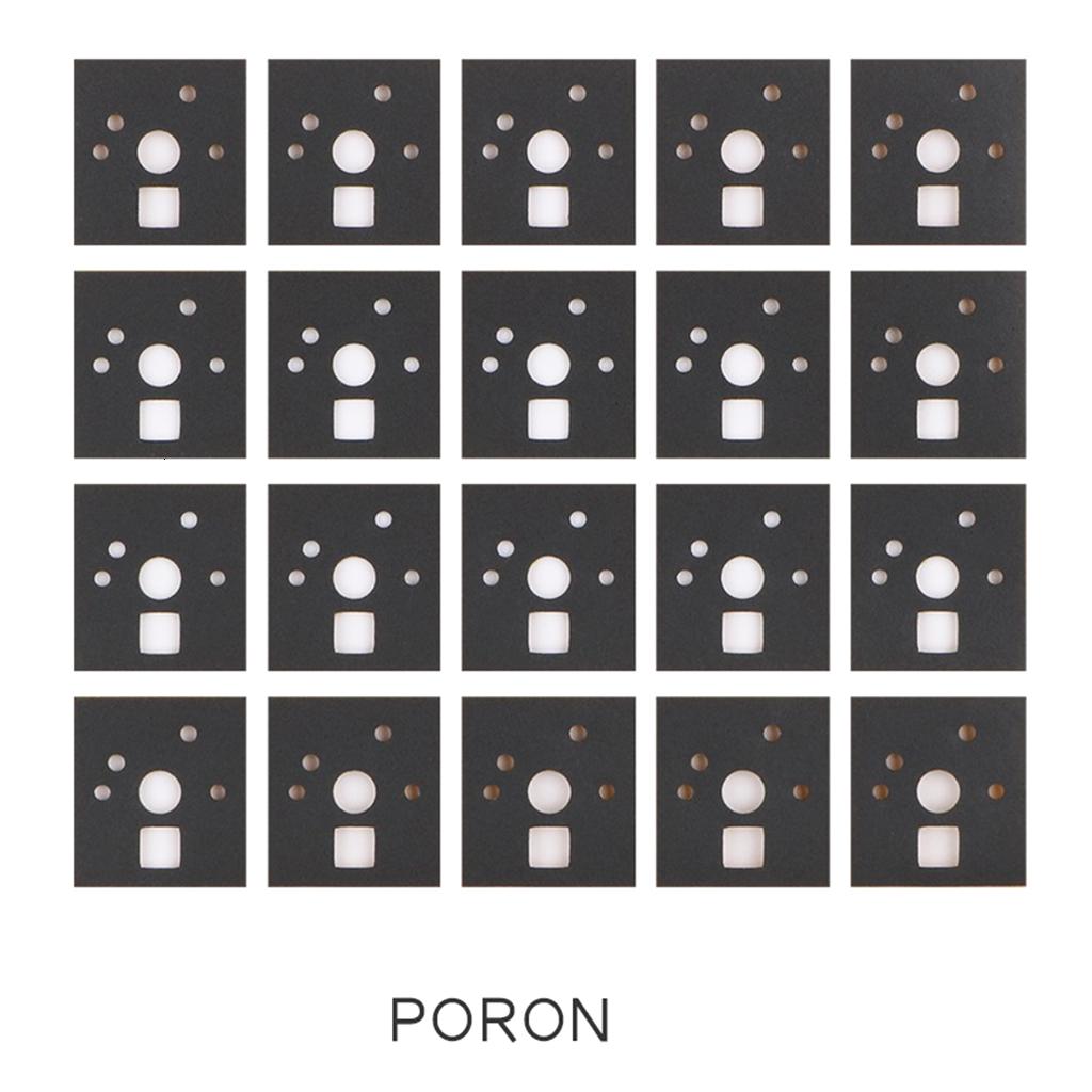 JNANEEI 120 Pieces Mechanical Keyboard Switch Sticker Noise Dampener ...