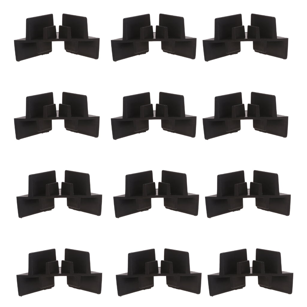JNANEEI 12Piece Space Saving Tray Stacker Freezer Tray Stackable Tray ...