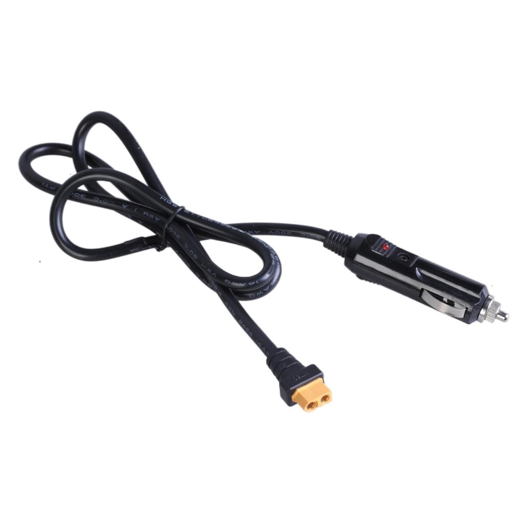 JNANEEI 12V/24V Car Power Extension Cable with XT60 Plug for Portable ...