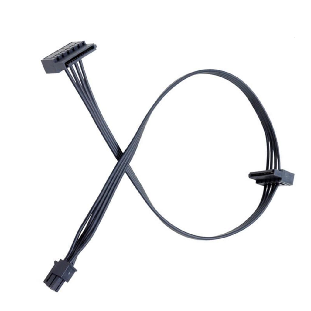 JNANEEI 15PIn Power Cable Adapter Mini 4Pin/4Pin/Min6Pin to Double ...