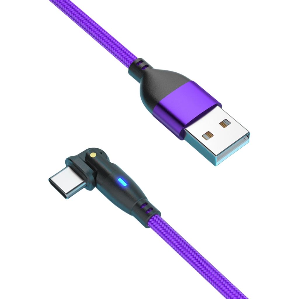 JNANEEI 180 Rotate Fast Speed USB to Type C Fast Charging Data Cable ...