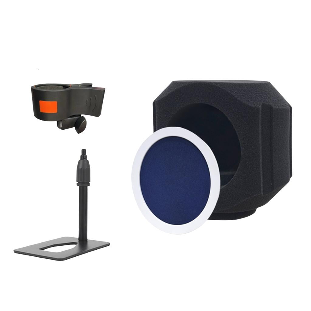 JNANEEI 1PC Microphone Windshield Microphone Isolation Booth For ...