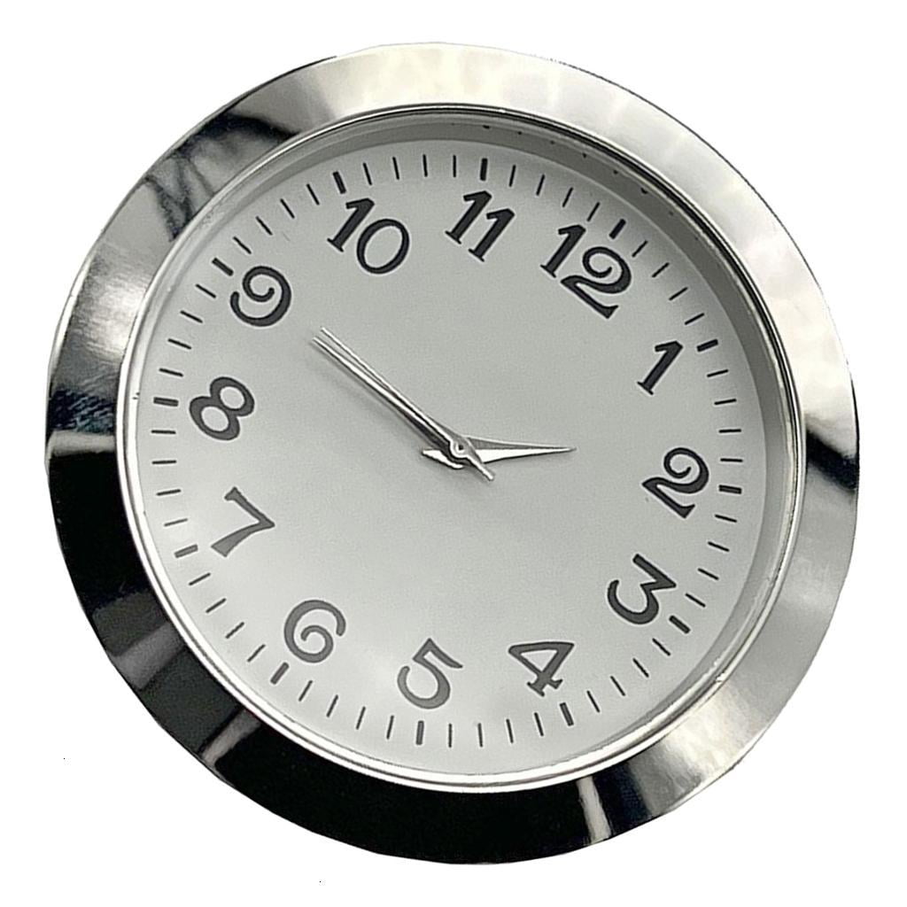 JNANEEI 2-1/8Inch Clock Insert Watch Component With Embeddes Gold ...