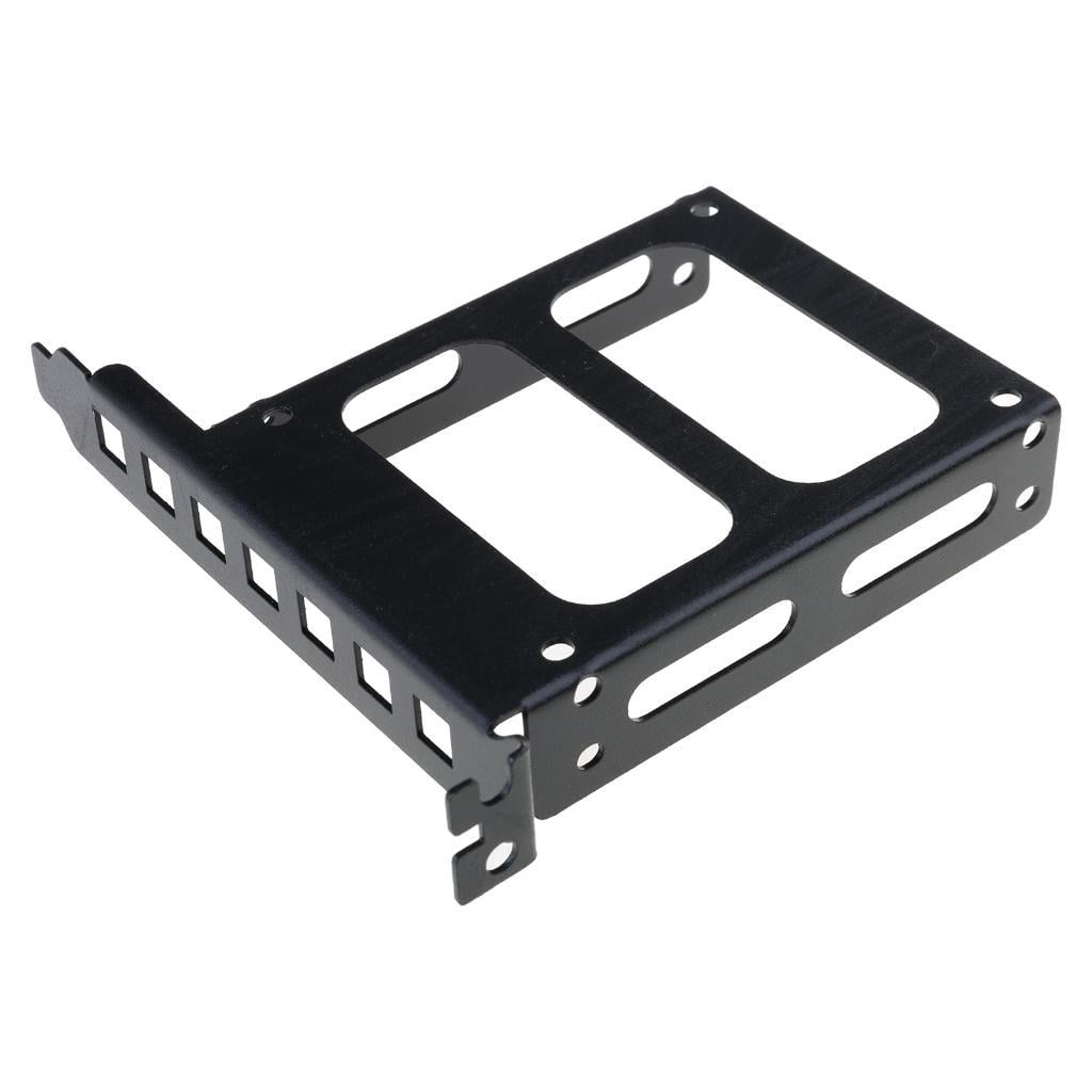 JNANEEI 2.5" 3.5"SSD HDD Hard Disk Drive Holder Metal Mounting Bracket ...