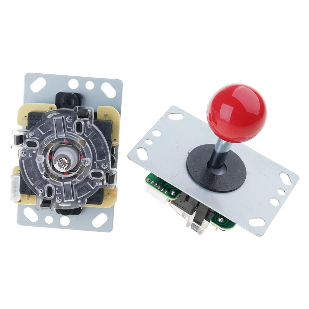 JNANEEI 2pcs 0 Delay Encoders Joystick Set Compact Designs for PC ...