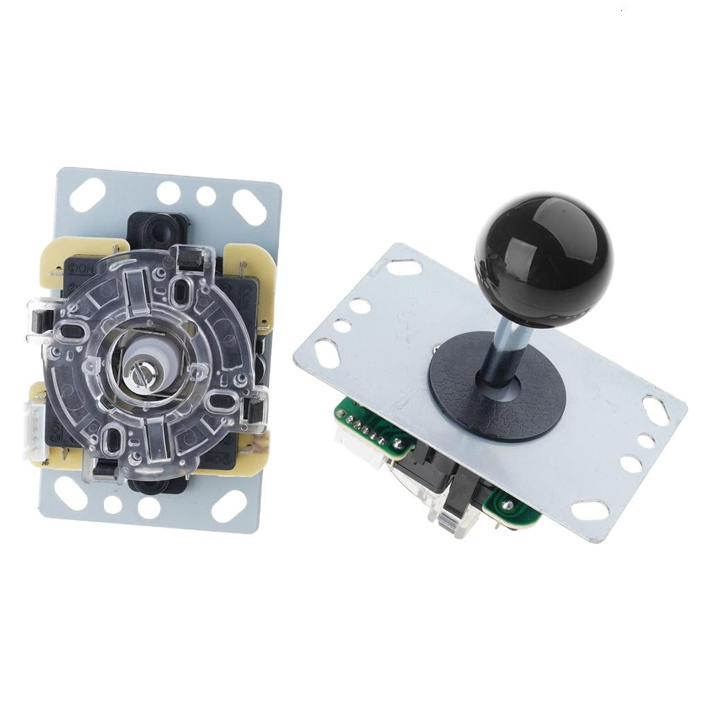 JNANEEI 2pcs 0 Delay Encoders Joystick Set Compact Designs for PC ...