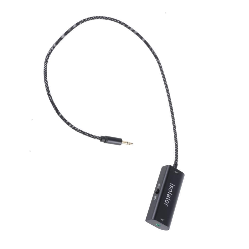JNANEEI 3.5mm Aux Cord Ground Circuit Noise Isolator Cable Noise ...