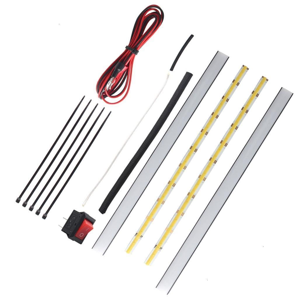 JNANEEI 3D Printer LED Light Rod 24V Bright 3D Printer Top Bracket LED ...