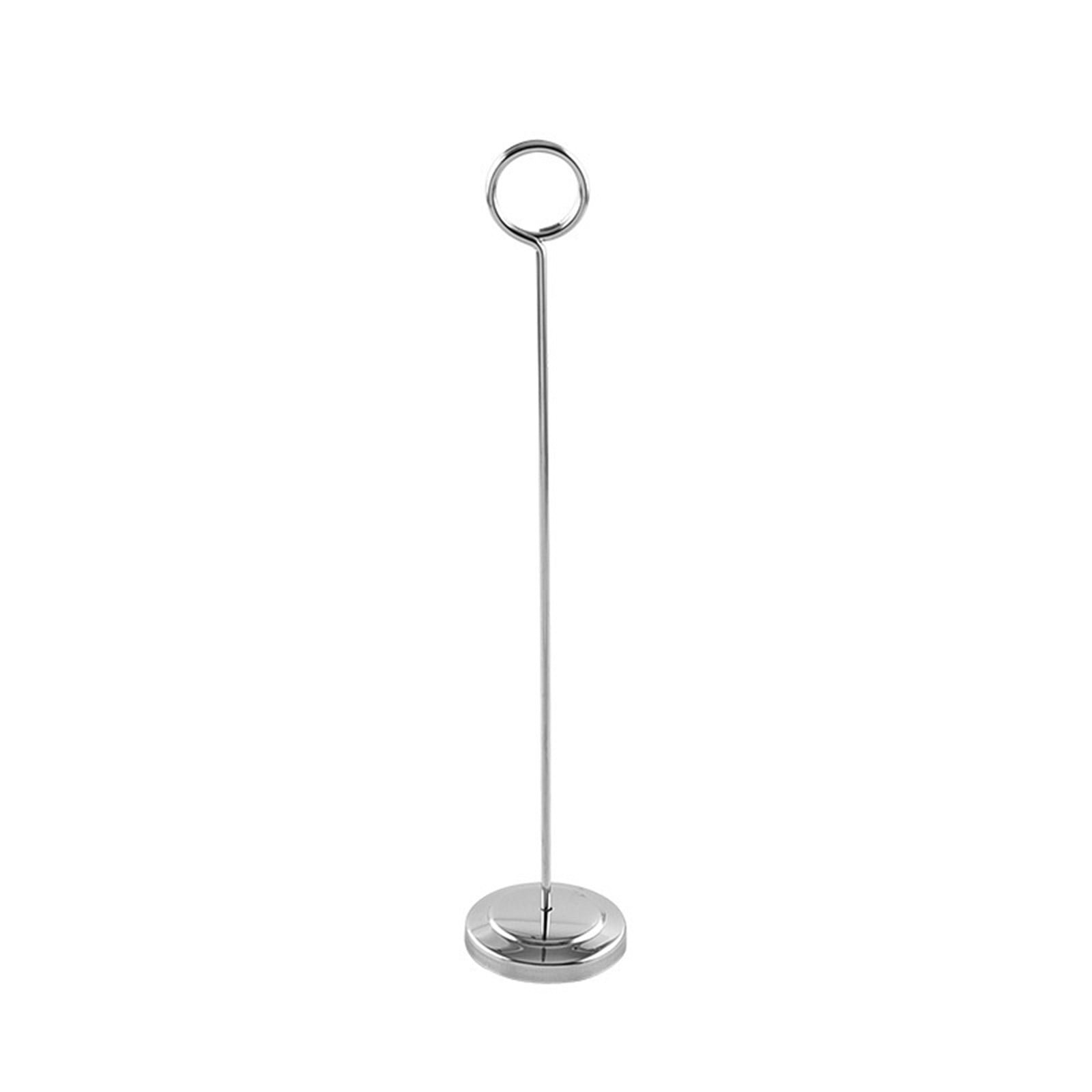 JNANEEI 4/6/8/10/12 Inch Table Number Holder Stand Place Card Holders ...
