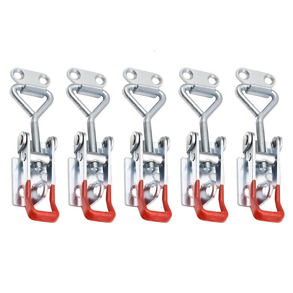 JNANEEI 5Pcs Heavy Duty Toggle Latches Clamp Stainless Steel Adjustable ...