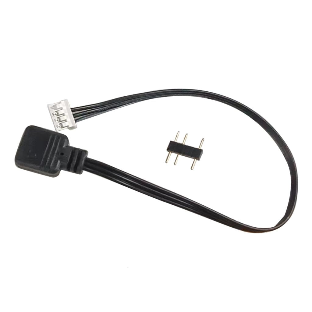 JNANEEI 5V 3PIN ARGB Plug to 4Pin 6Pin Fan Controller Converter Cable ...