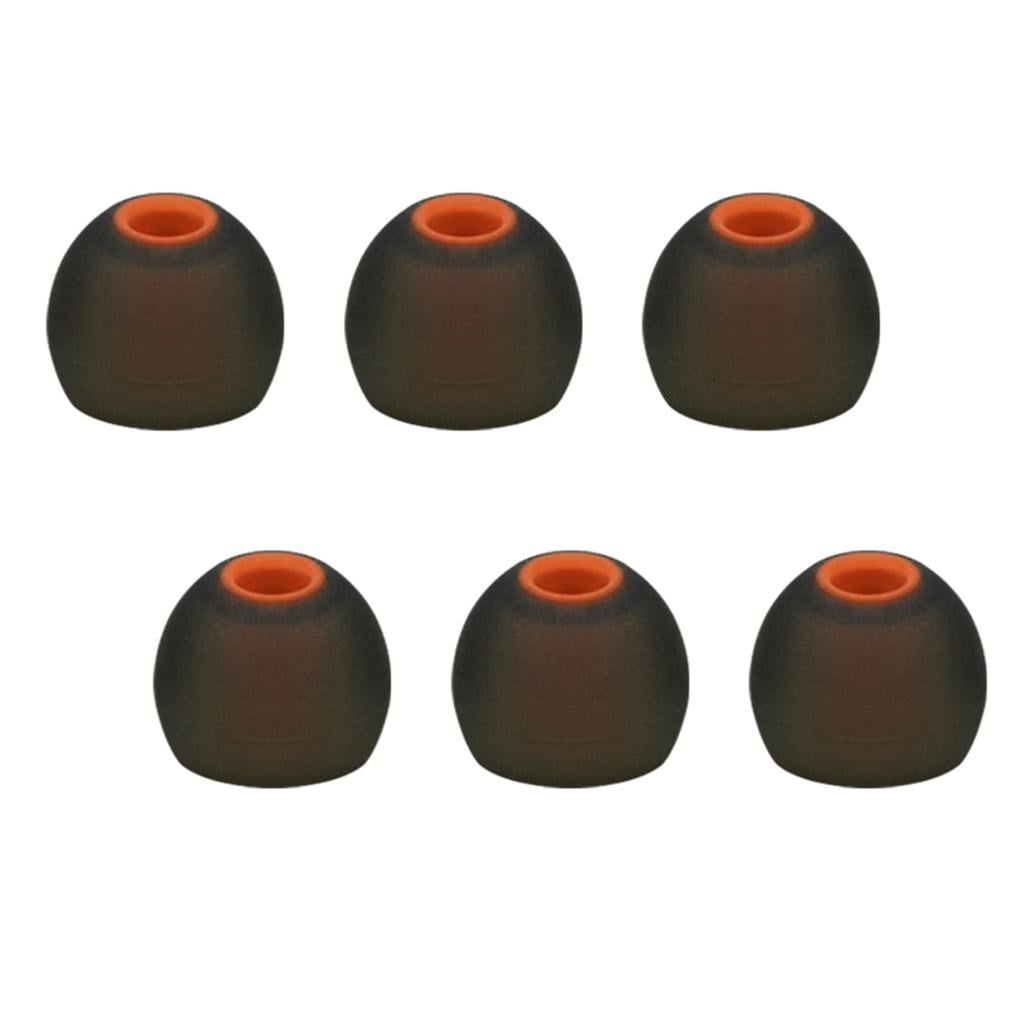 JNANEEI 6pcs Replacement Silicone Earbud Covers Noise Isolation ...