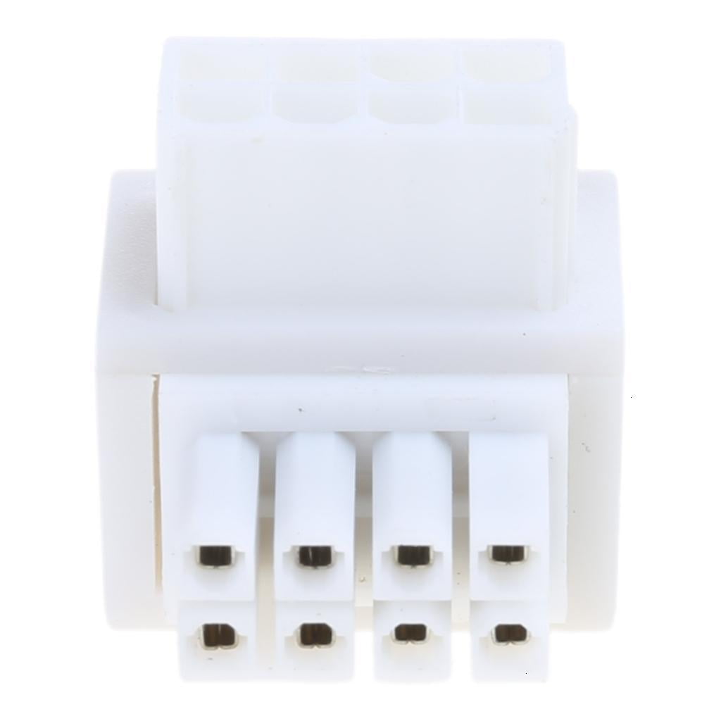 JNANEEI 8Pin 90 Degree Angled Power Connector Adapter for GPU Graphics ...