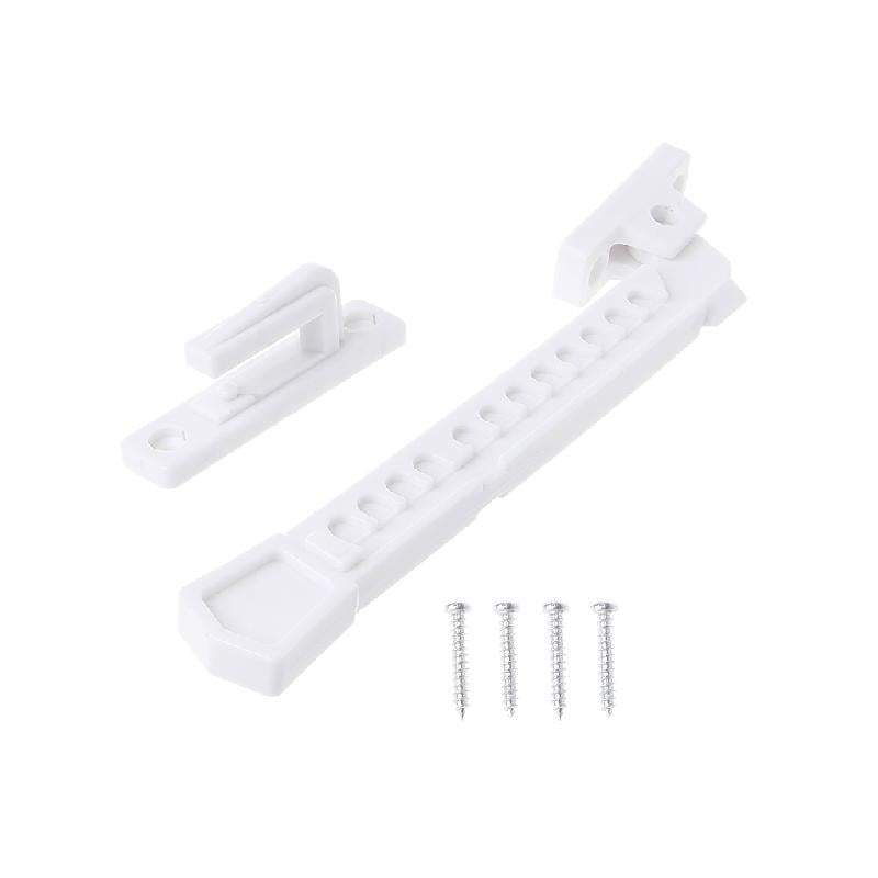 JNANEEI ABS Window Brace With Screws Window Sash Lock Child Safety ...