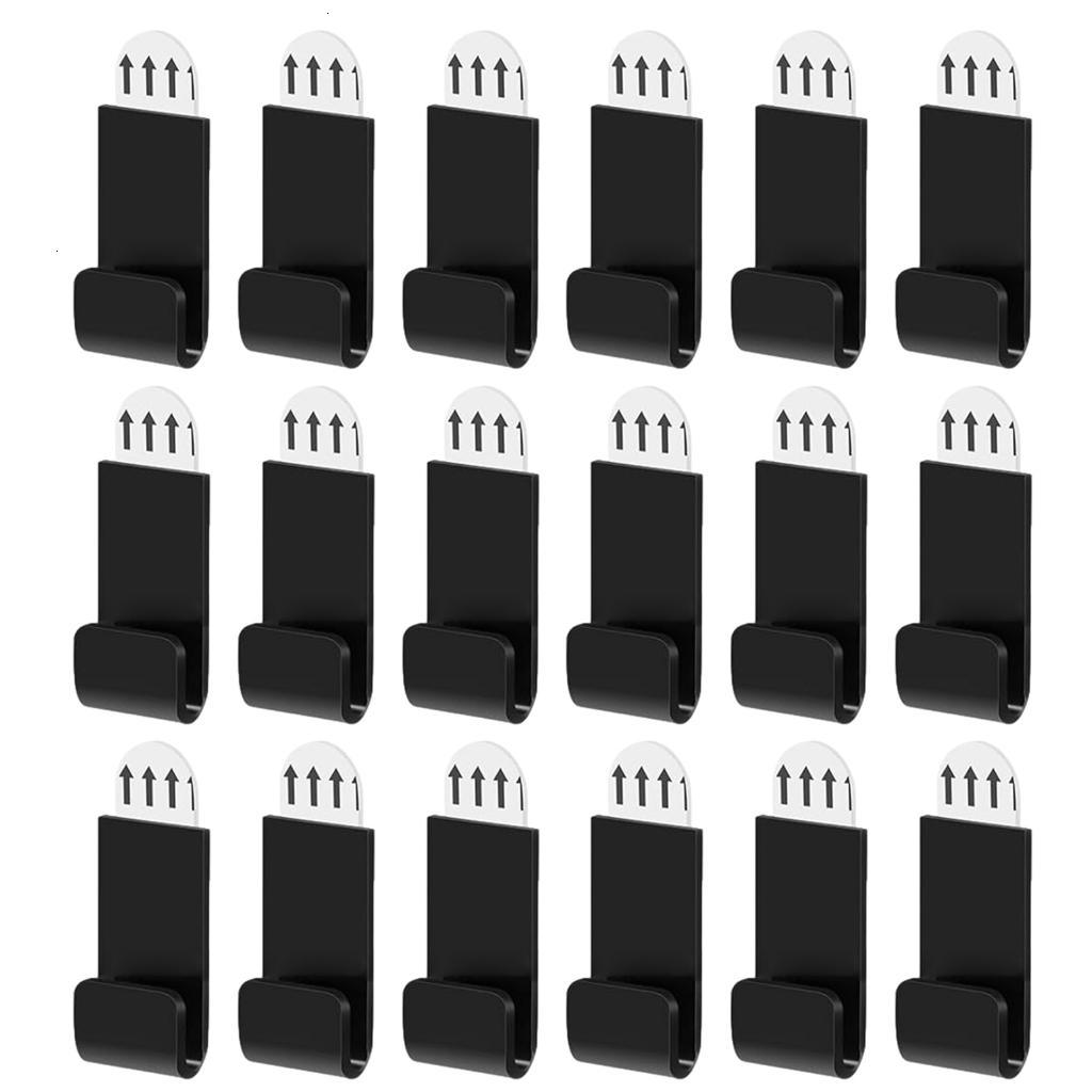 JNANEEI Acrylic Album Album Holders 18PCS Self Adhesive Wall Mounts for ...