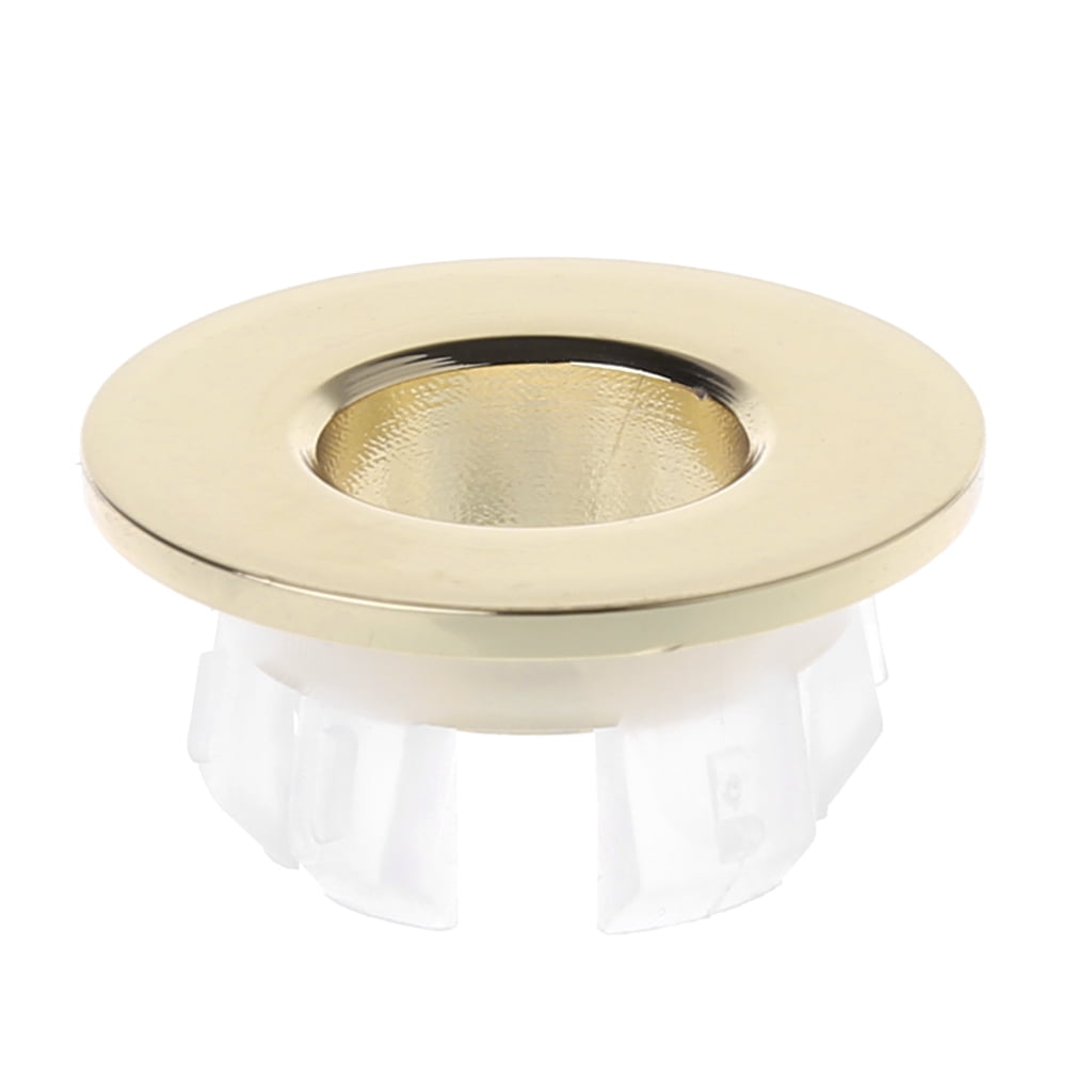 JNANEEI All Copper Sink Basin Trim Overflow Ring Cover Hole Insert in ...