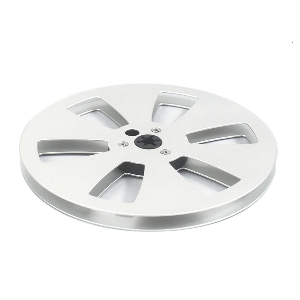JNANEEI Aluminum Alloy 7inch Empty Open Reel 6 Hole for 1/4 Reel to ...
