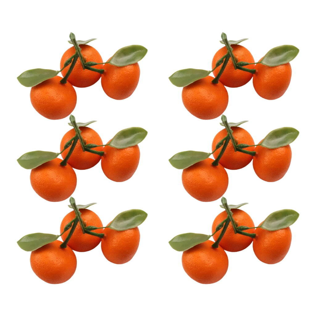 JNANEEI Artificial Miniature Tangerines Models For Creative Homes And ...