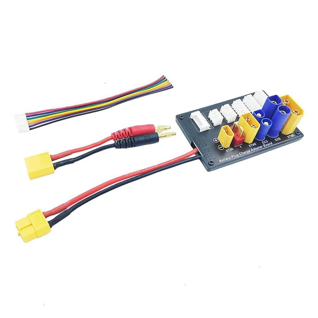 JNANEEI Battery Balance Charging Board Parallel Charging Board XT90 XT30 EC3 EC5 T XT60 ...