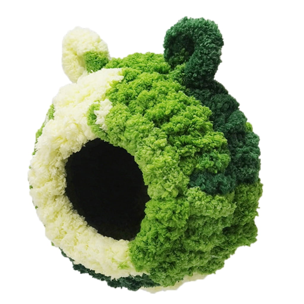 JNANEEI Birds Plush Nest Hanging Tree House Small Bird Parrots ...