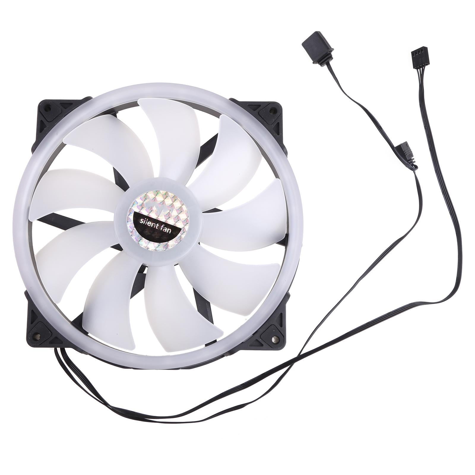 JNANEEI CPU Coolers,Radiators System RGB LED 200mm for Case Fan,Quiet ...
