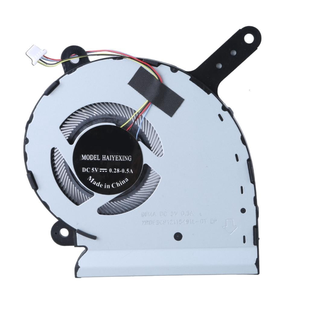 JNANEEI CPU GPU Fan DC5V 4Pin 4wires Laptops CPU GPU Cooling Fan for ...