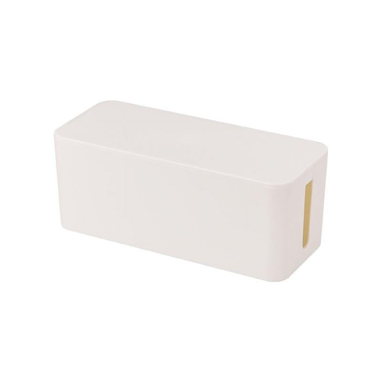 JNANEEI Cable Storage Box Power Strip Wire for Case Anti Dust Charger ...