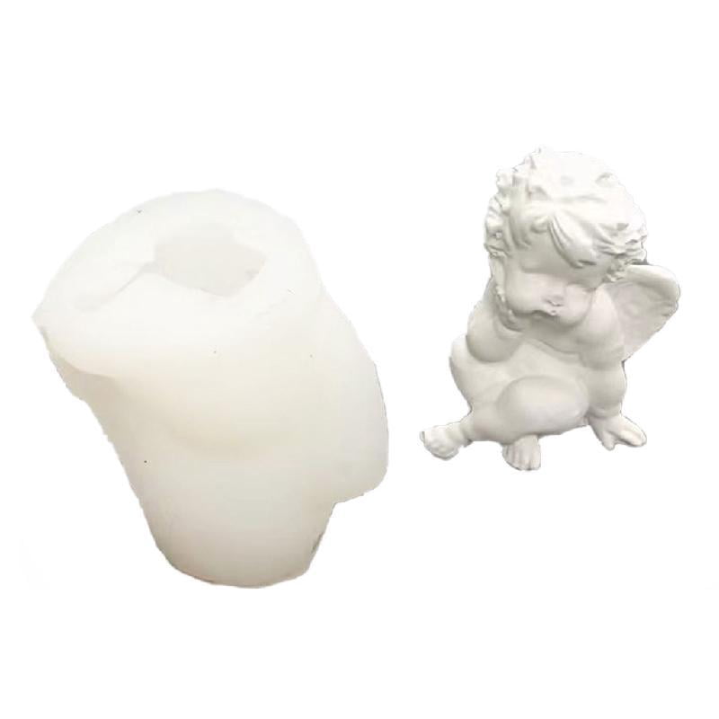 JNANEEI Candle Mold for Making Candle Statue Plasters Sculpture ...