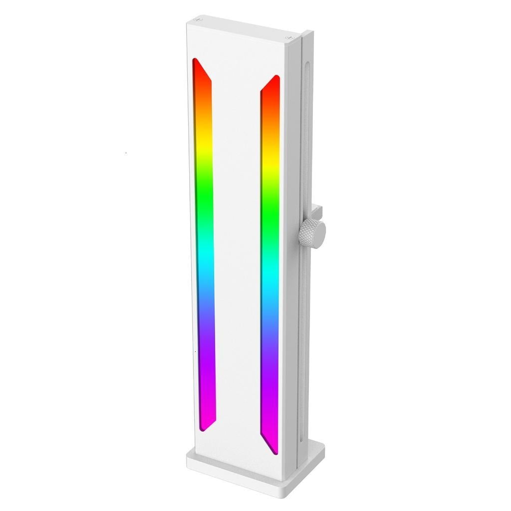 JNANEEI Computer Case GPU Support Bracket with ARGB 5V 3PIN Lighting ...