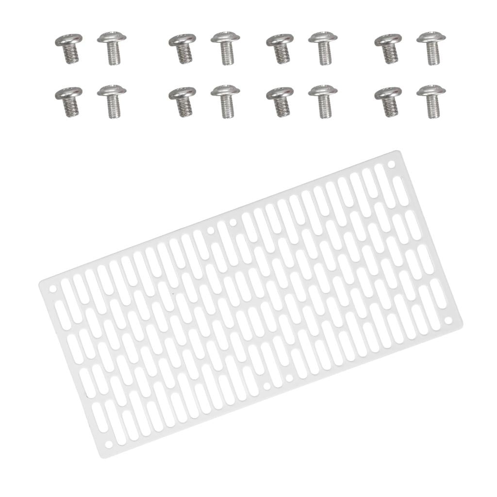 JNANEEI Computer Fan Dust Cover Water Cooling Radiators Fan Cover ...