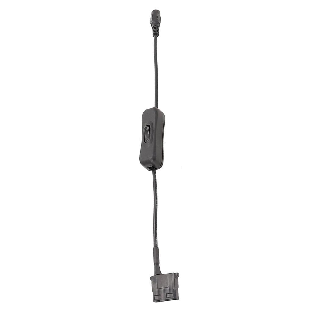 JNANEEI DC5.5x2.1mm to 4Pin for Molex PC Fan Power Cable for PC Case ...