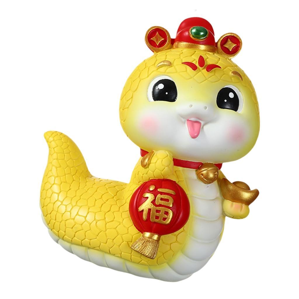 JNANEEI Decorative Snake Figurine Coin Box with Cultural Significance ...