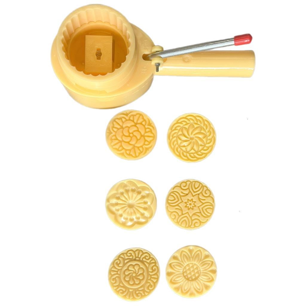 JNANEEI Delicate Patterned Mooncakes Crafting Molds Manual Mooncakes ...