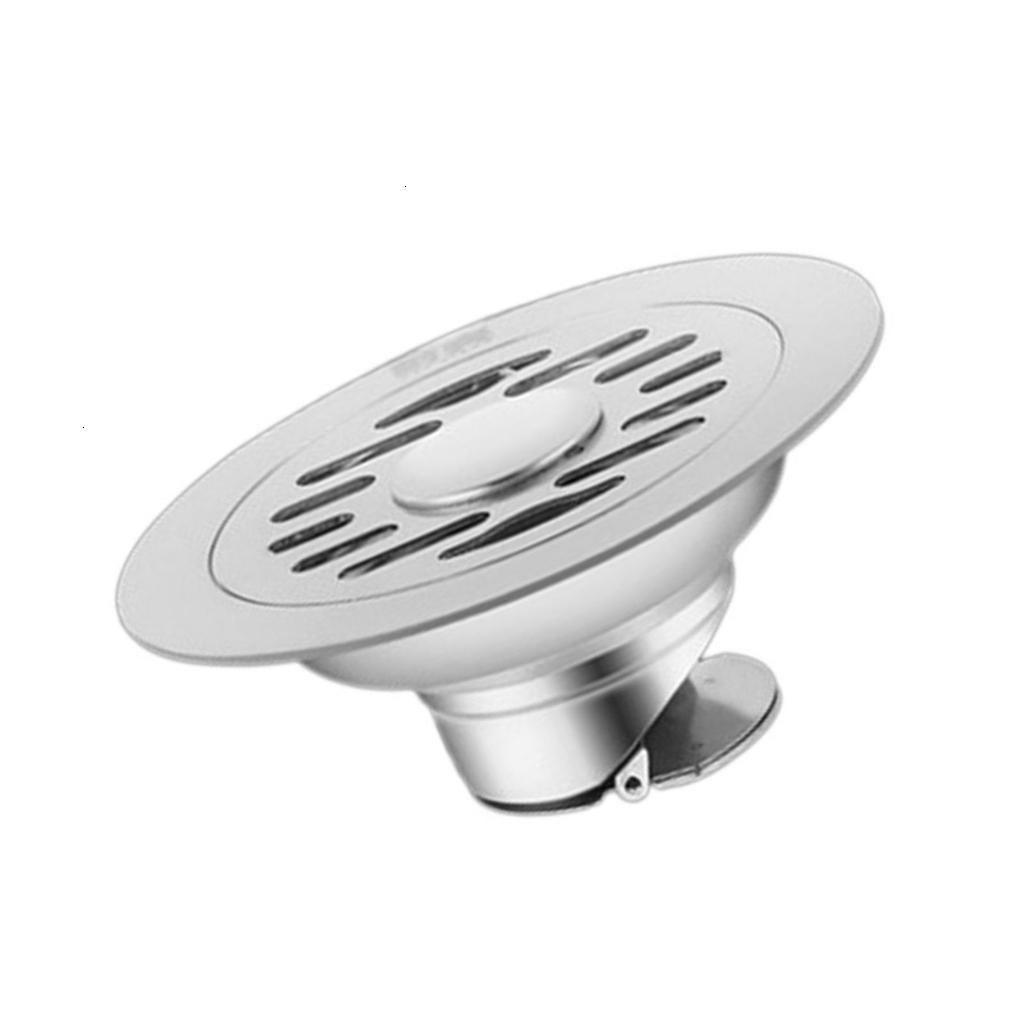 JNANEEI Deodorant Stainless Steel Drain Cover Rapid Drainage Smooth ...